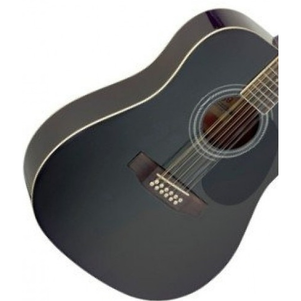 Chitara acustica Stagg SA40D / 12-BK cu 12 corzi