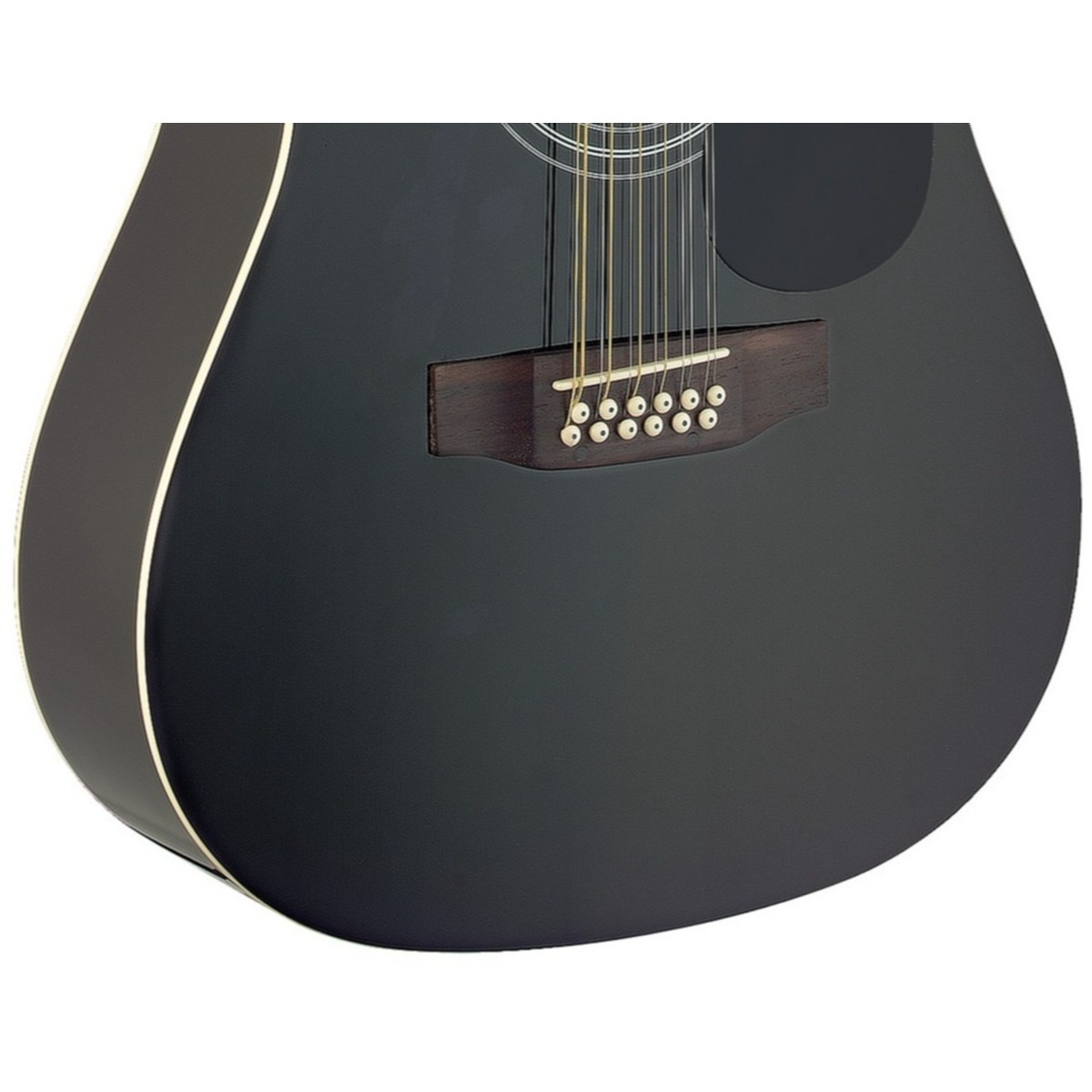 Chitara acustica Stagg SA40D / 12-BK cu 12 corzi